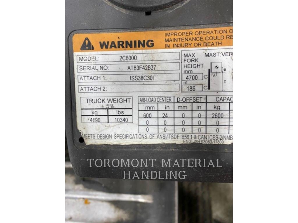 CAT 2C6000 - forklifts - Material Handling - CATERPILLAR WORLDWIDE