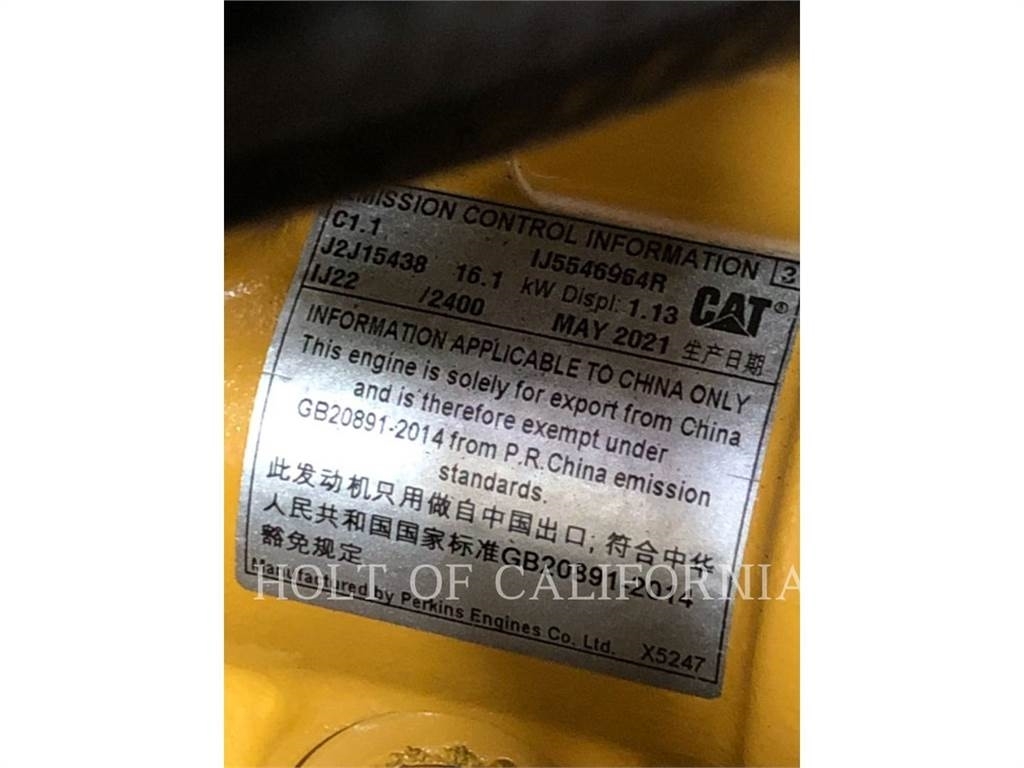 2021 CAT 301.7 For Sale - 25,000 USD | Cat Used