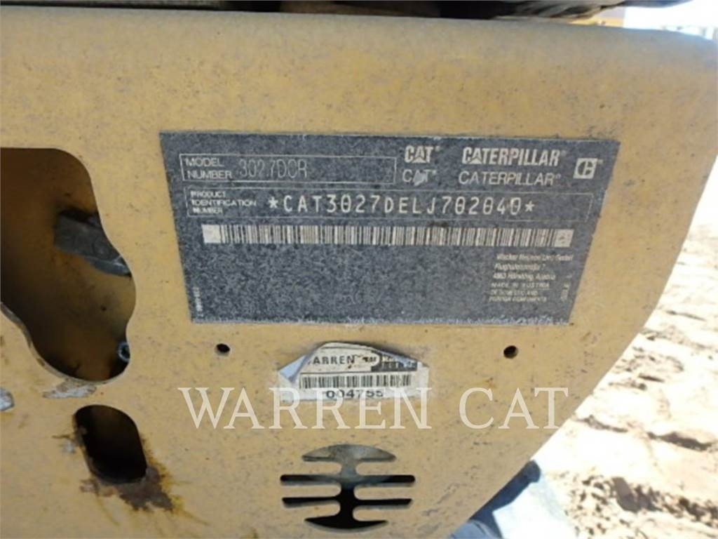 2020 CAT 302.7D CR For Sale - 30,000 USD | Cat Used