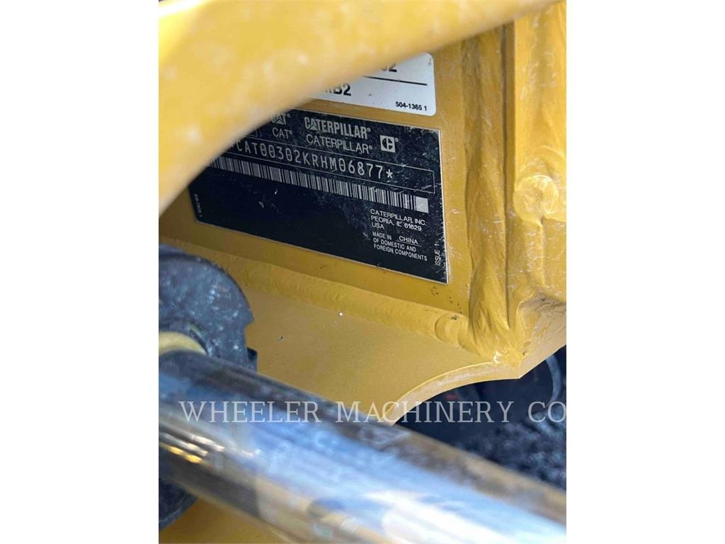 2024 CAT 302 C3 TH For Sale - 63,900 USD | Cat Used