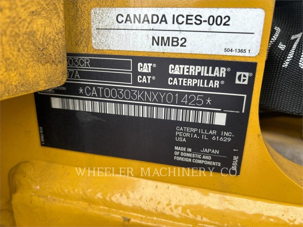 CAT 303 C3 - Escavadoras de rastos - Equipamentos Construção ...