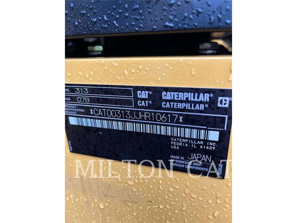 CAT 313-07 - 大型油圧ショベル12t以上（パワーショベル・ユンボ） - 建設 - CATERPILLAR WORLDWIDE