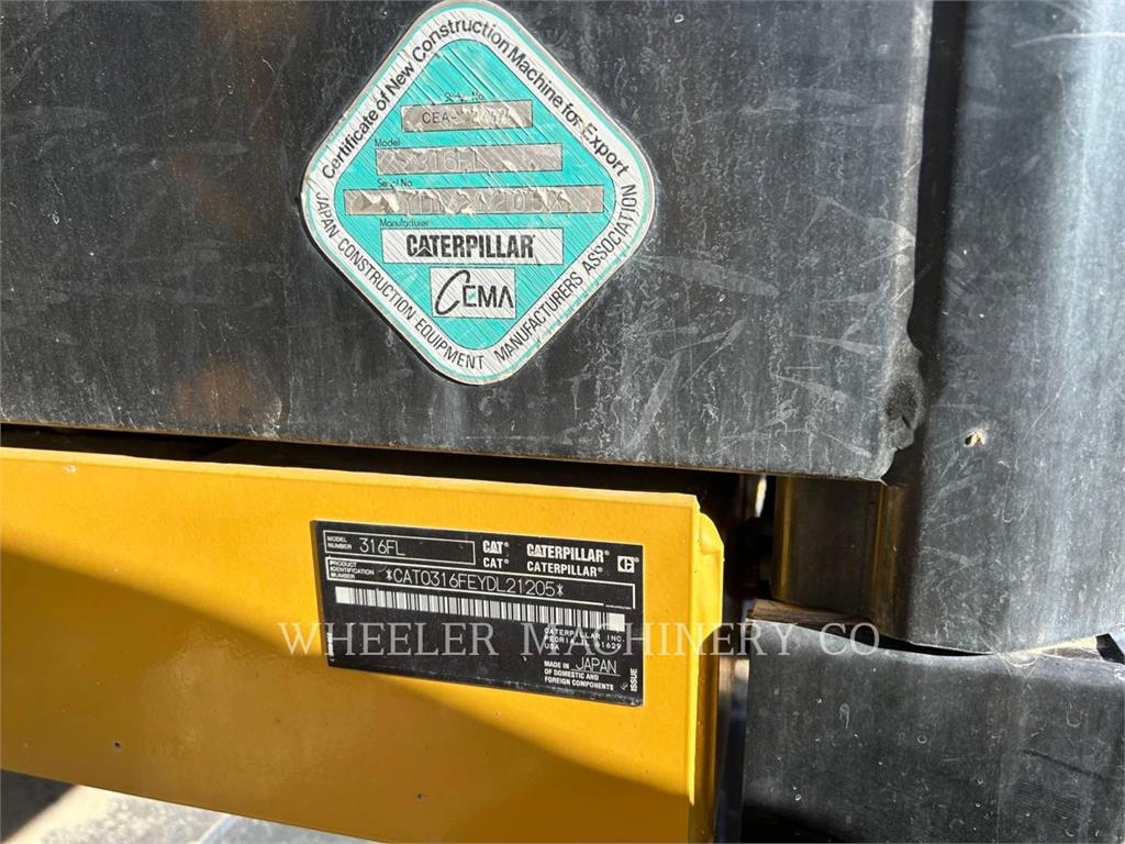 2020 CAT 316F L For Sale - 211,500 USD | Cat Used