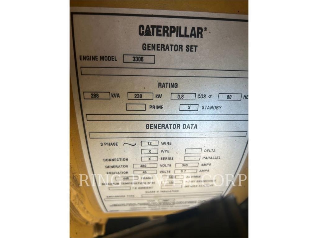 1997 CAT 3306 TA For Sale - 35,500 USD | Cat Used