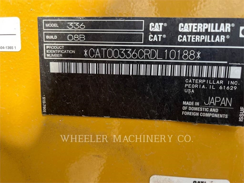 CAT 336-08 TH