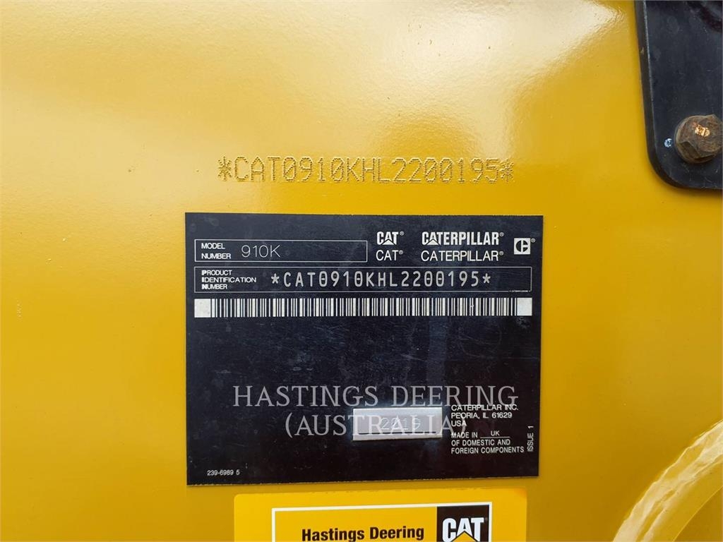 2019 CAT 910 K For Sale - 104,508 USD | Cat Used