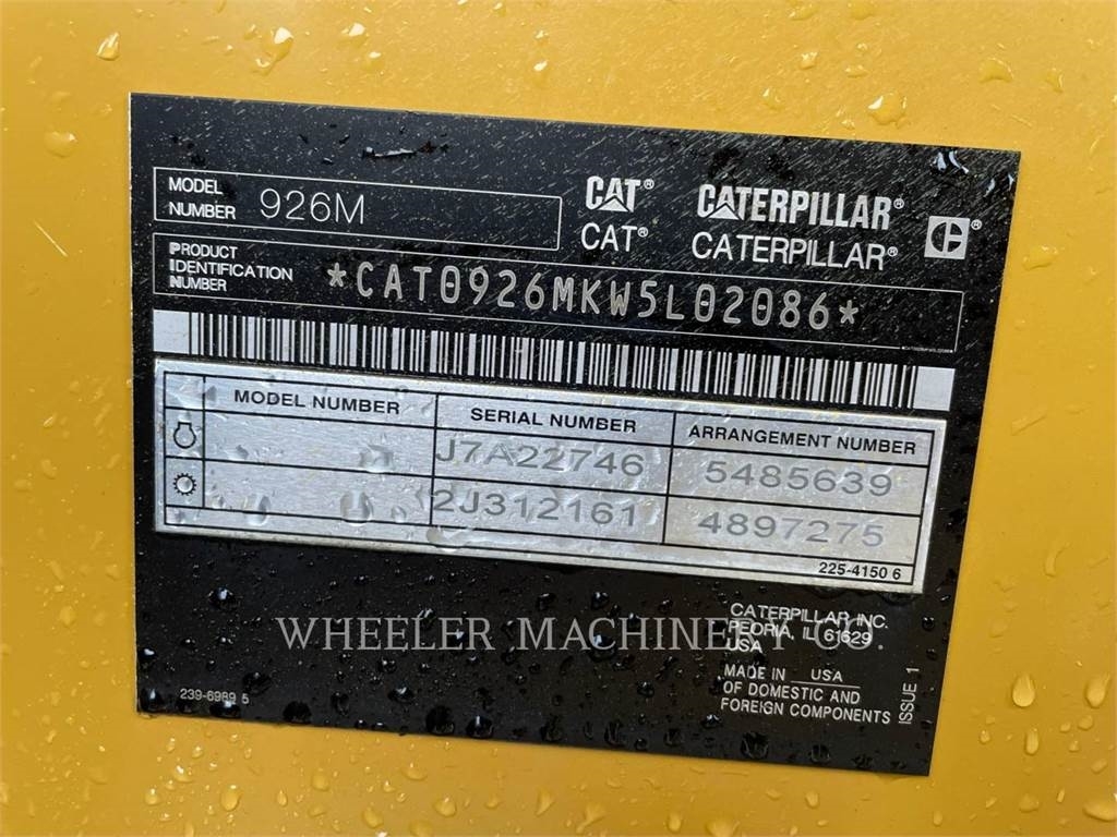 CAT 926M HL QC
