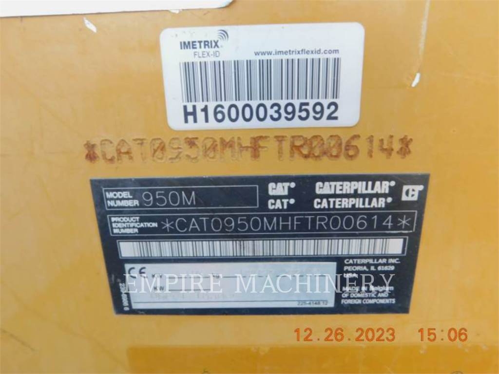 2015 CAT 950M For Sale - 192,728 USD | Cat Used