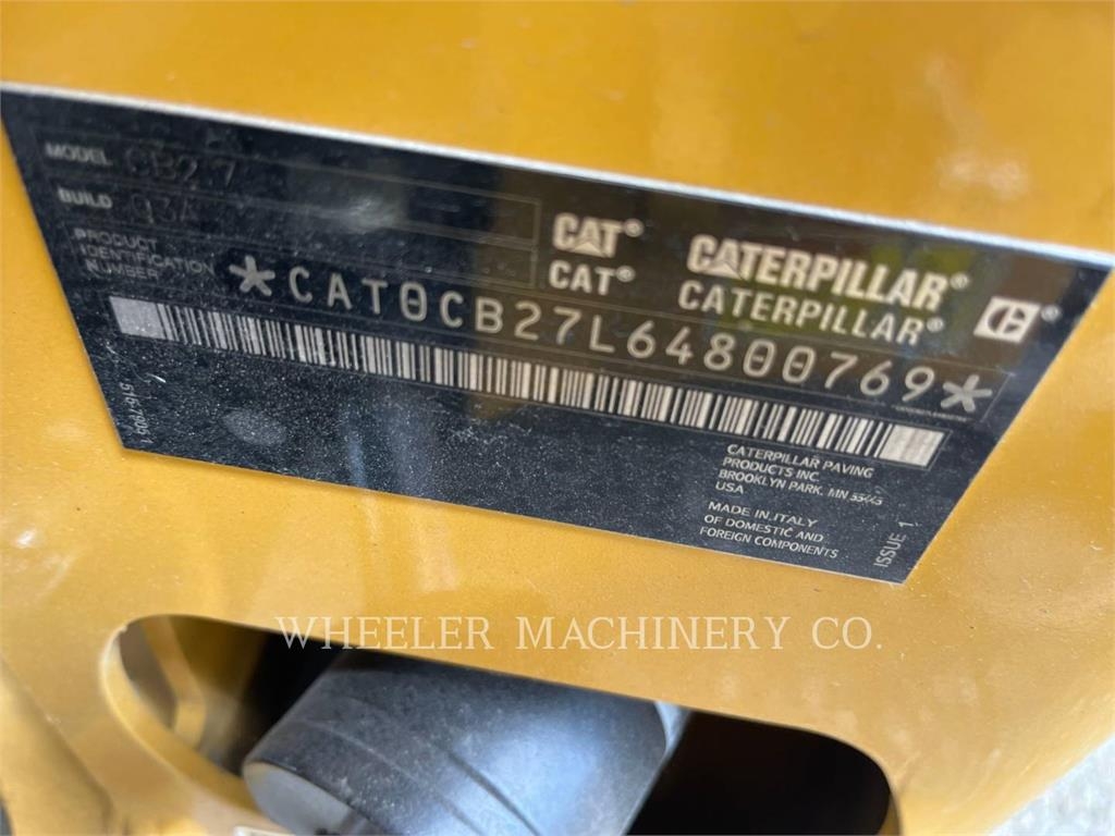 CAT CB2.7 - Cilindros Compactadores tandem - Equipamentos Construção ...
