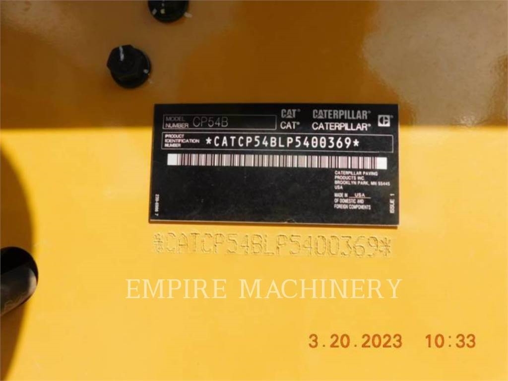 2022 CAT CP54B For Sale - 124,581 USD | Cat Used