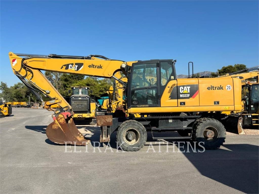 CAT M322F - excavadoras de ruedas - Construcción - CATERPILLAR WORLDWIDE