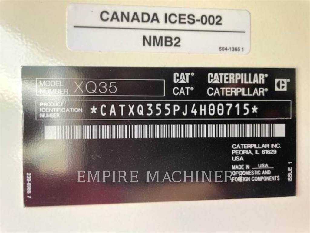 CAT XQ35 - Grupos electrógenos fijos - Construcción - CATERPILLAR WORLDWIDE