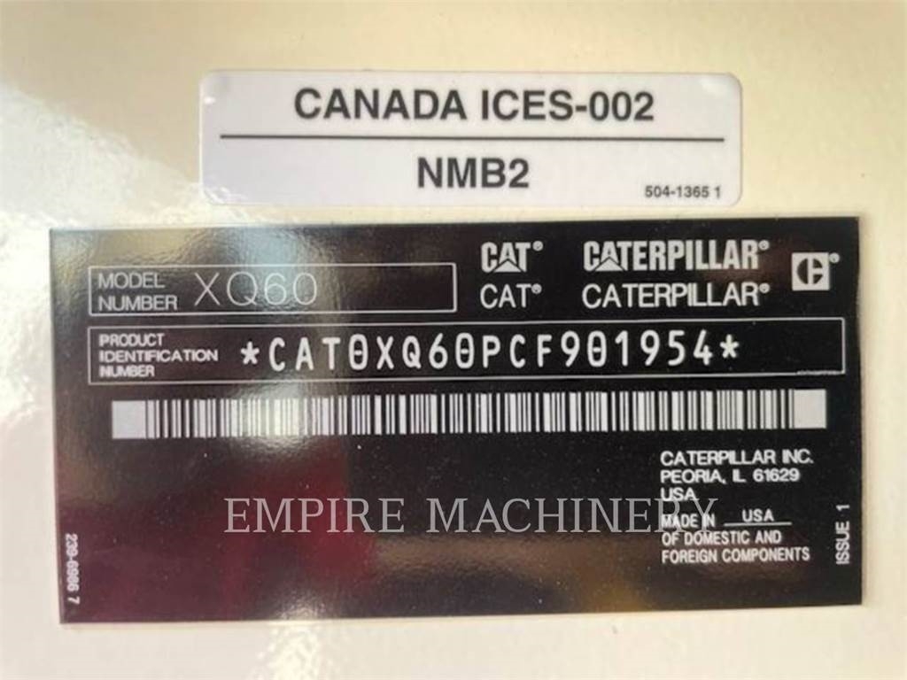 CAT XQ60 - Grupos electrógenos fijos - Construcción - CATERPILLAR WORLDWIDE