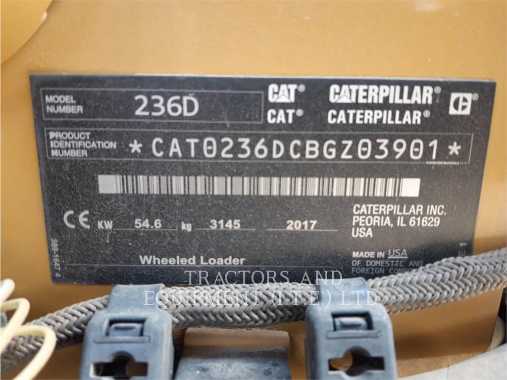 2017 Caterpillar 236D For Sale - - | Cat Used