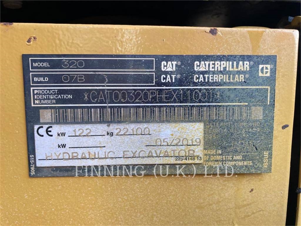 Caterpillar 320 HSR 2D - Excavadoras de cadenas - Construcción ...