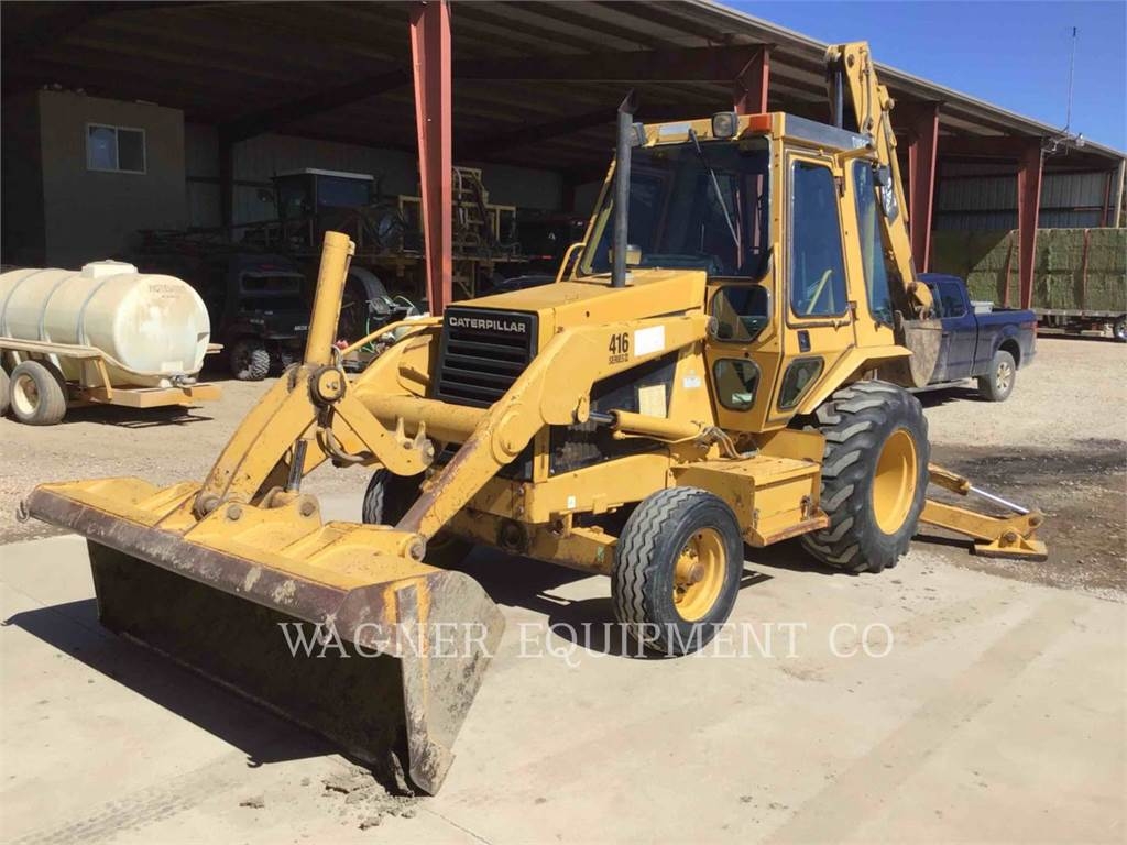 Caterpillar 416 II - backhoe loader - Construction - CATERPILLAR WORLDWIDE