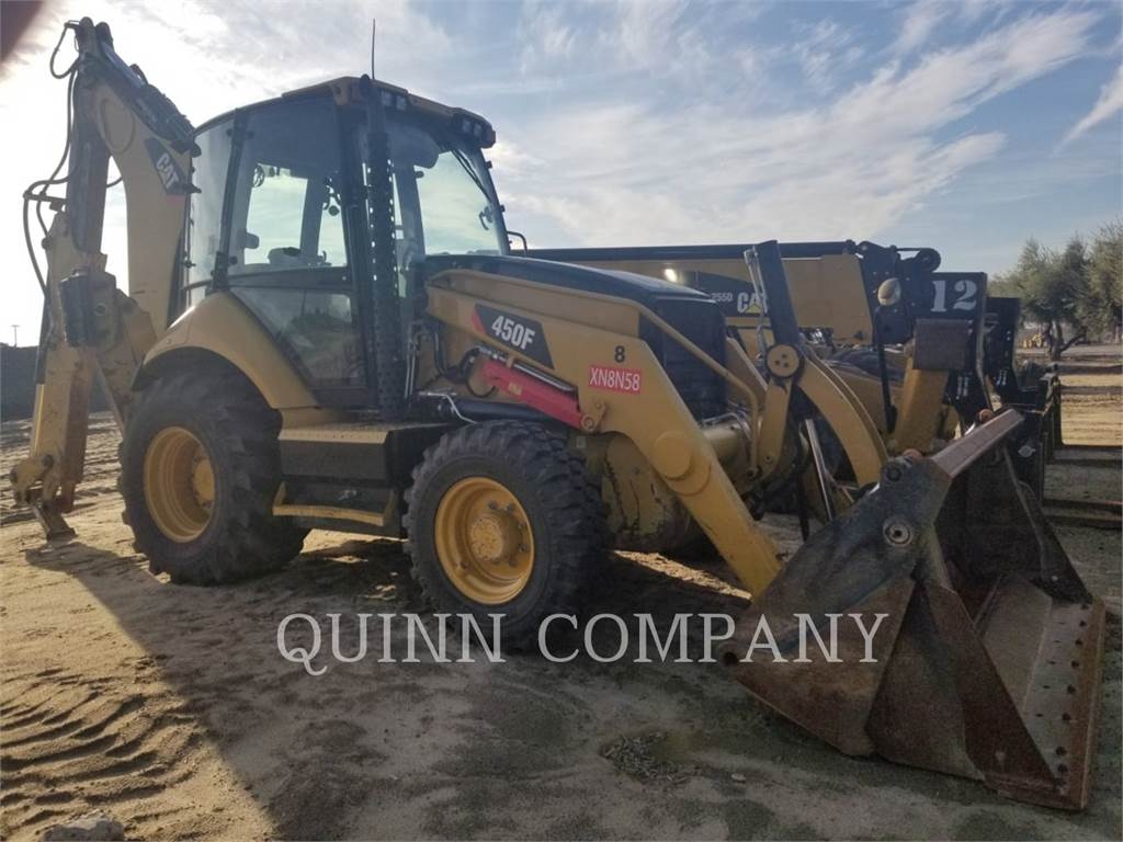 Caterpillar 450F - backhoe loader - Construction - CATERPILLAR WORLDWIDE