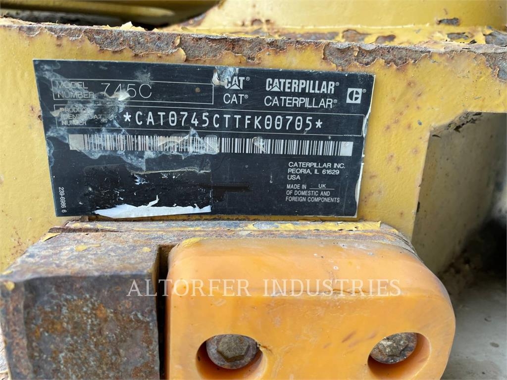 2015 Caterpillar 745C For Sale - 385,000 USD | Cat Used