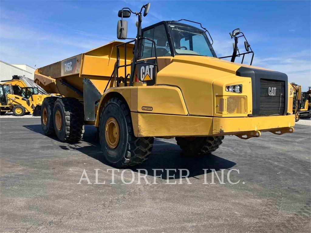 Caterpillar 745C - Dúmpers articulados - Construcción - CATERPILLAR ...