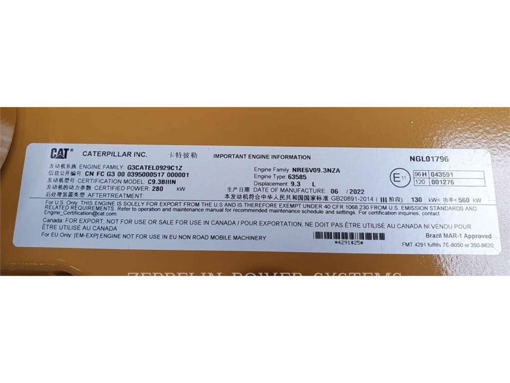 2022 Caterpillar C9.3B For Sale - - | Cat Used