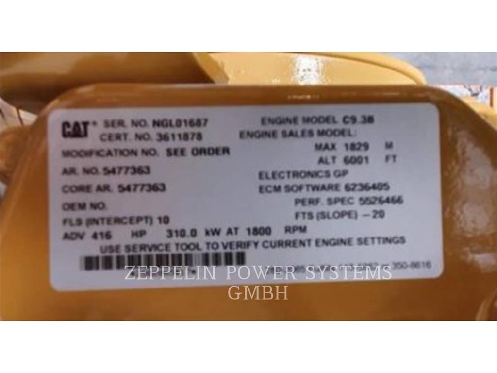 Caterpillar C9.3B - Industriella motorer - Bygg-Och Minnutrustning ...