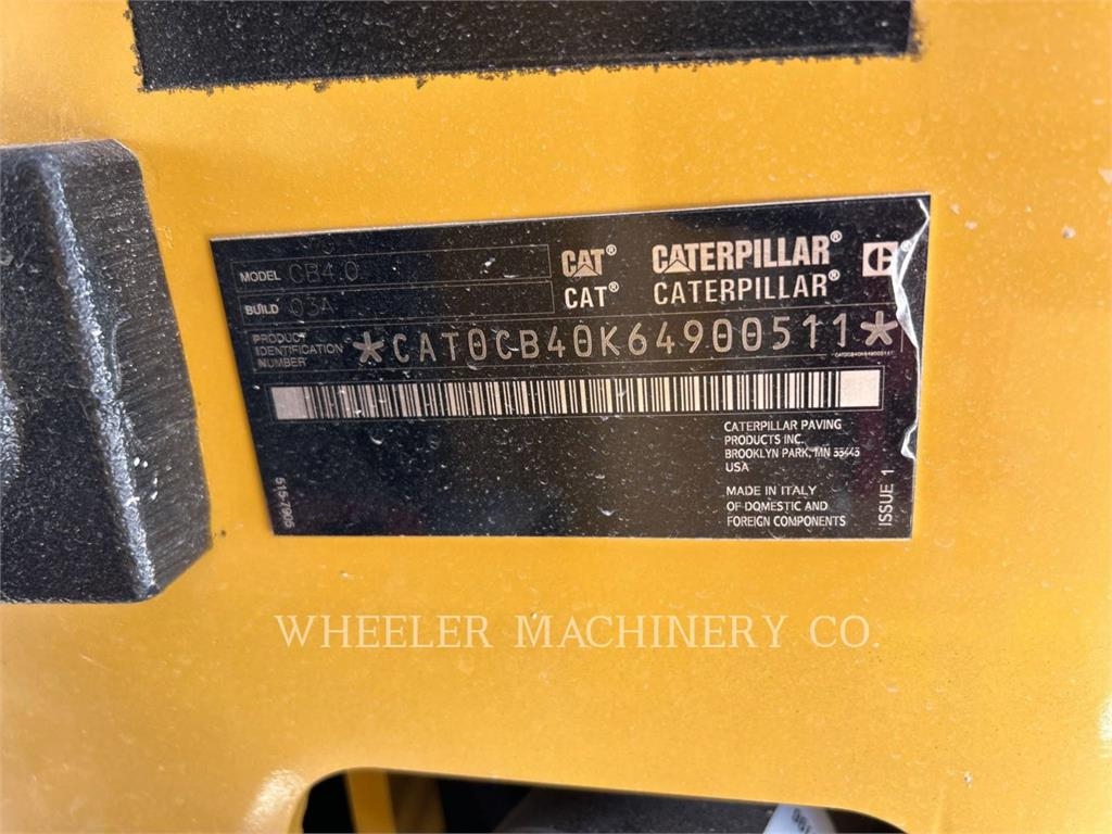 2023 Caterpillar CB4.0 For Sale - 86,400 USD | Cat Used