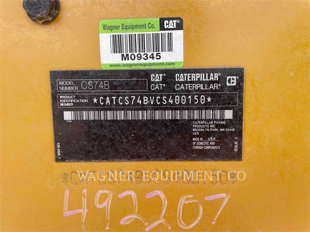 2022 Caterpillar CS74 For Sale - 316,780 USD | Cat Used