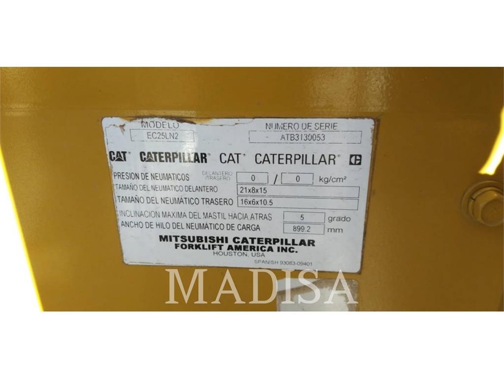 Caterpillar LIFT TRUCKS EC25LN2 - Misc Forklifts - Material Handling ...