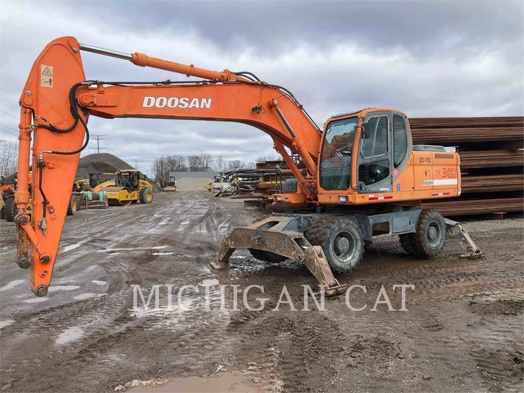 Doosan DX210W - excavadoras de ruedas - Construcción - CATERPILLAR WORLDWIDE