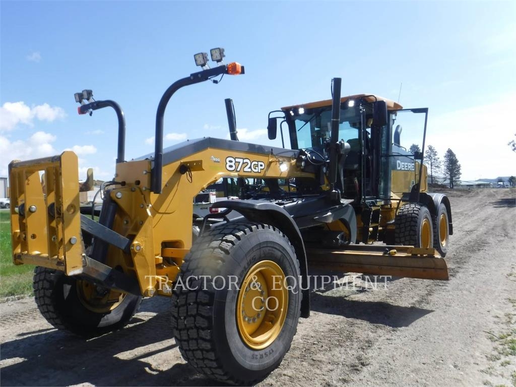 John Deere 872GP - autogreder minier - Constructii - CATERPILLAR WORLDWIDE