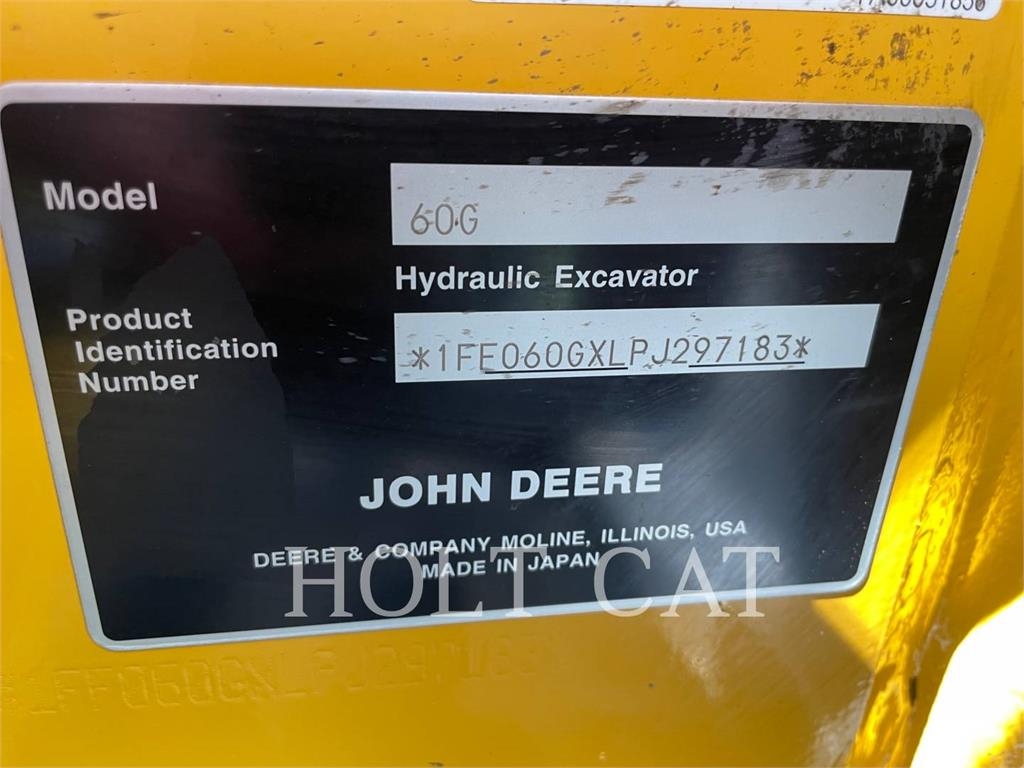 2023 John Deere & CO. 60G For Sale - 100,000 USD | Cat Used