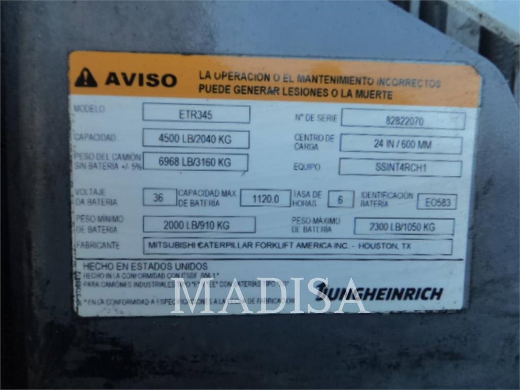 Jungheinrich ETR345 - Misc Forklifts - Material Handling - CATERPILLAR ...