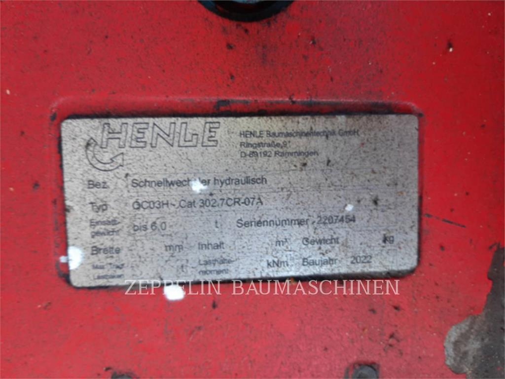 2022 Lehnhoff SCHNELLWECHSLER HS03 For Sale - 1,288 USD | Cat Used