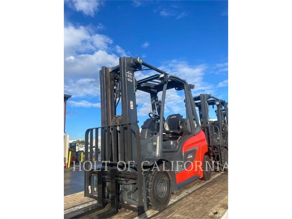 Linde H25T - empilhadeiras - Movimentação cargas - CATERPILLAR WORLDWIDE