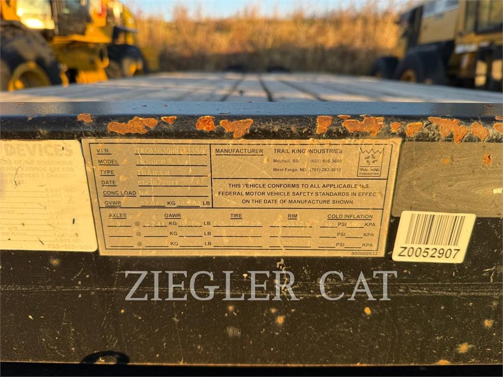 2017 Trail King INDUSTRIES INC. TK50LP For Sale - 22,900 USD | Cat Used