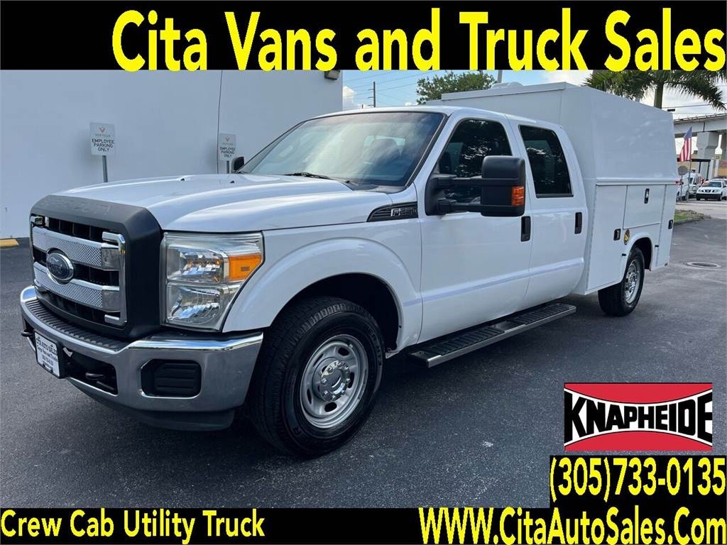 Ford F250 SD CREW CAB *KUV* F-250 *ENCLOSED*UTILITY TR