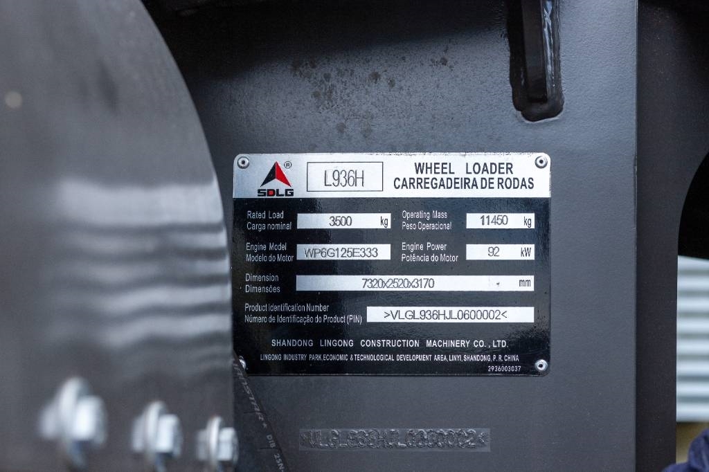 SDLG 936H | sn 600002 - Wheel Loaders - Construction Equipment - Volvo ...