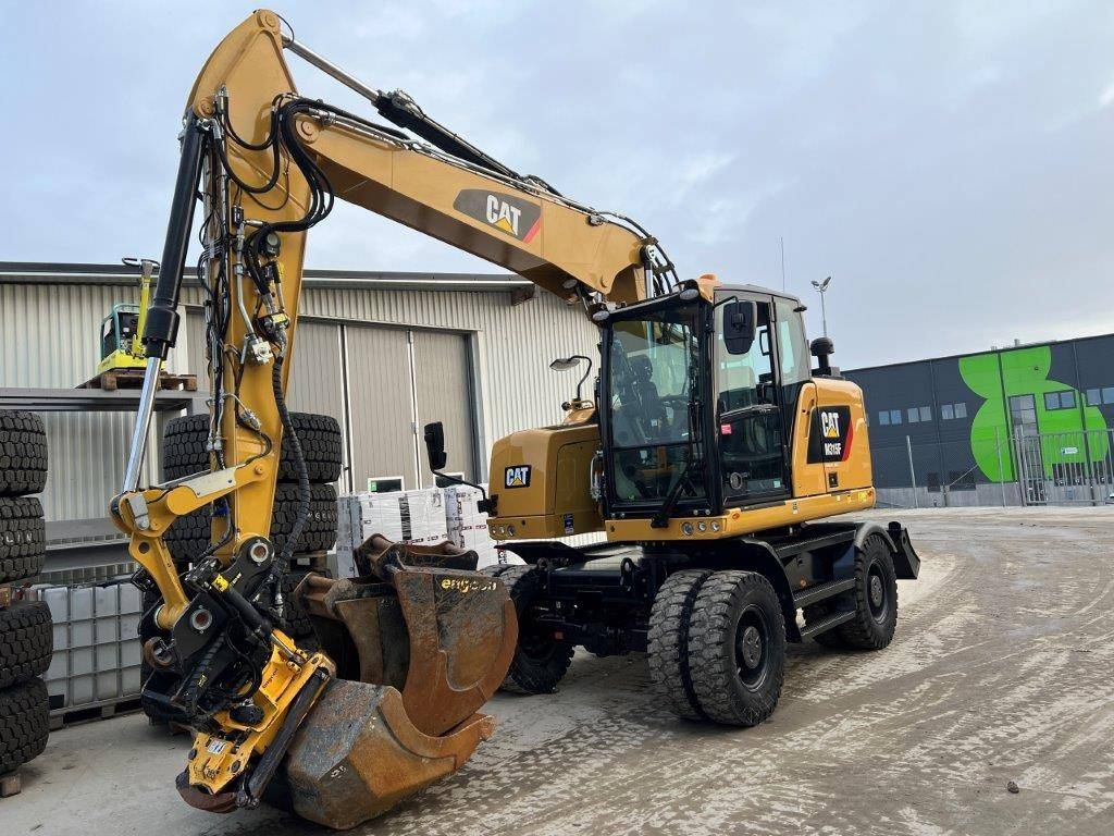 Buy Used CAT M315F med Makin 3D Wheel Excavator for sale in Stockholm ...
