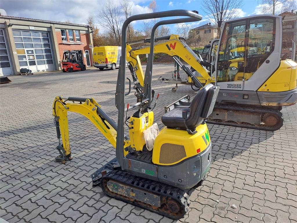 Wacker Neuson 803 - Tracked / Mini excavators - Products - Wacker Neuson