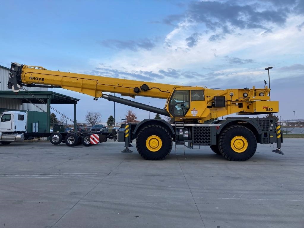 Grove GRT880 - Rough Terrain Cranes - Manitowoc Used Cranes