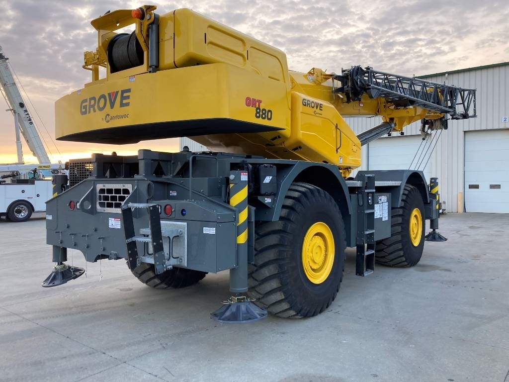 Grove GRT880 - Rough Terrain Cranes - Manitowoc Used Cranes