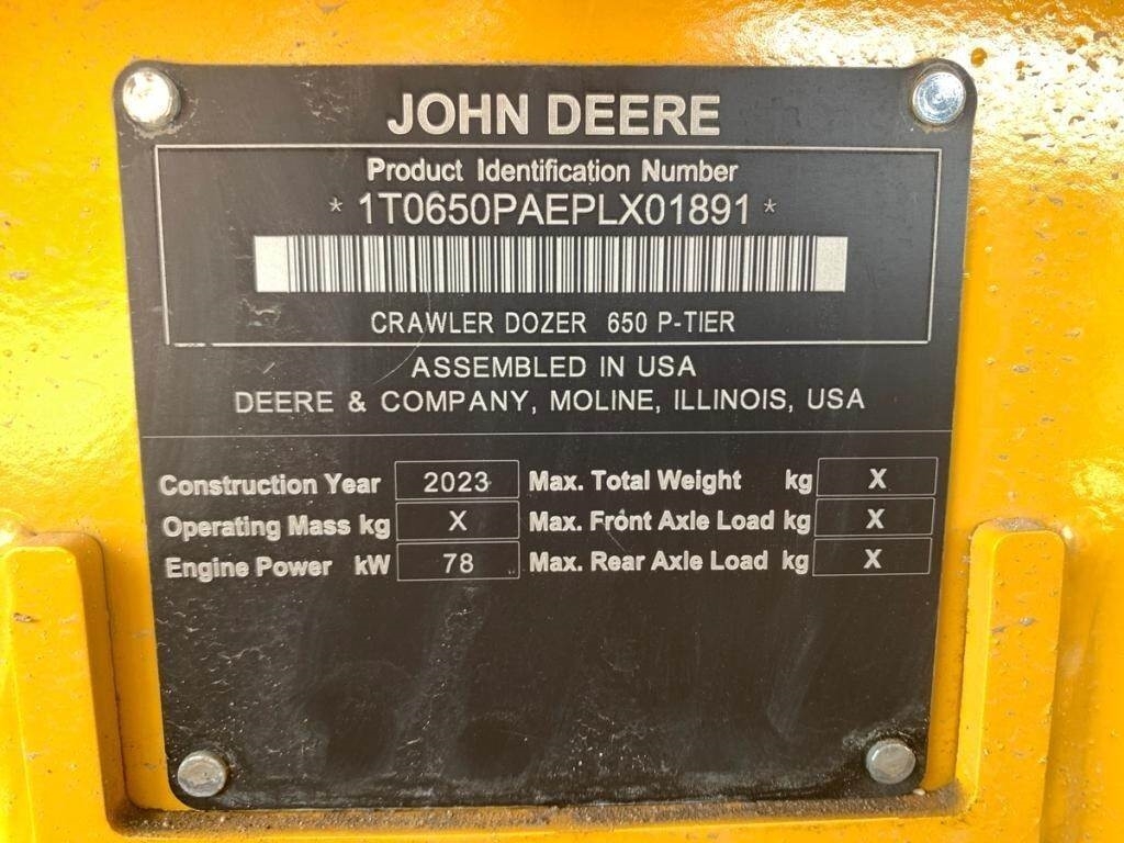 John Deere 650P LGP