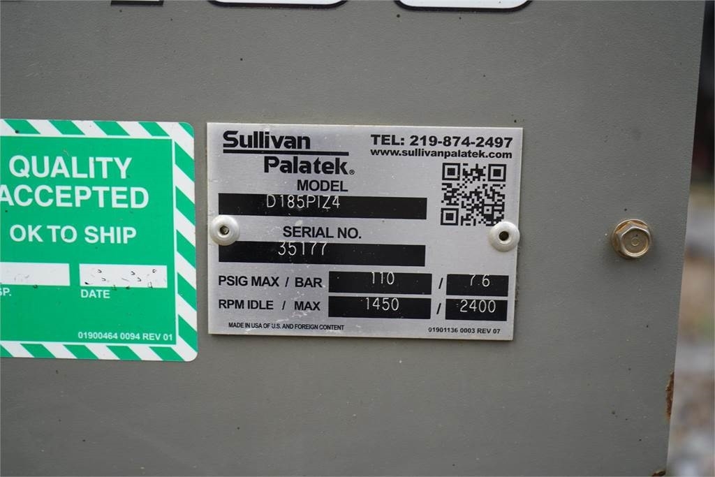 Sullivan Palatek D185