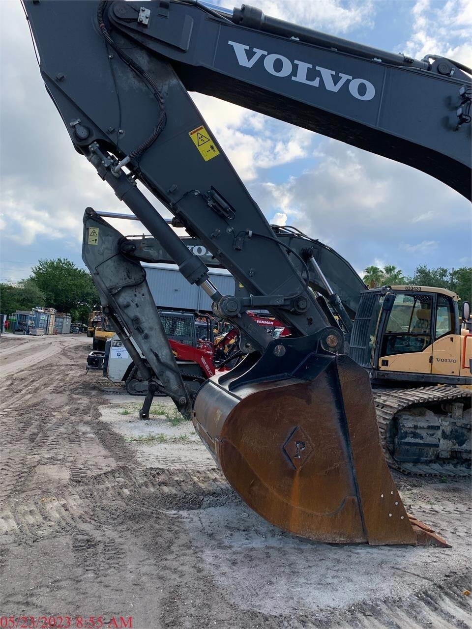 Volvo EC550EL | sn 310086 - Crawler Excavators - Construction Equipment ...