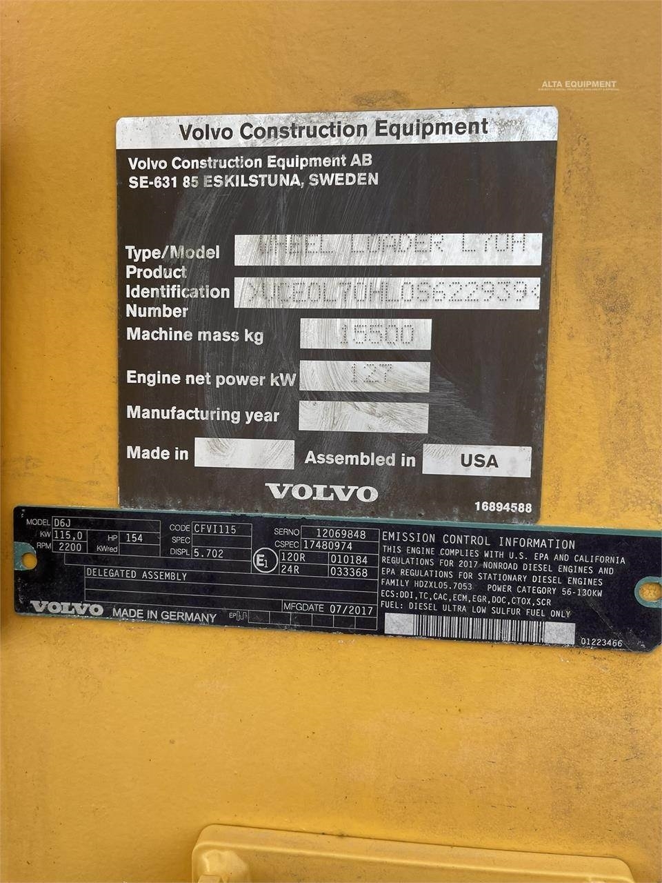 Volvo L70H