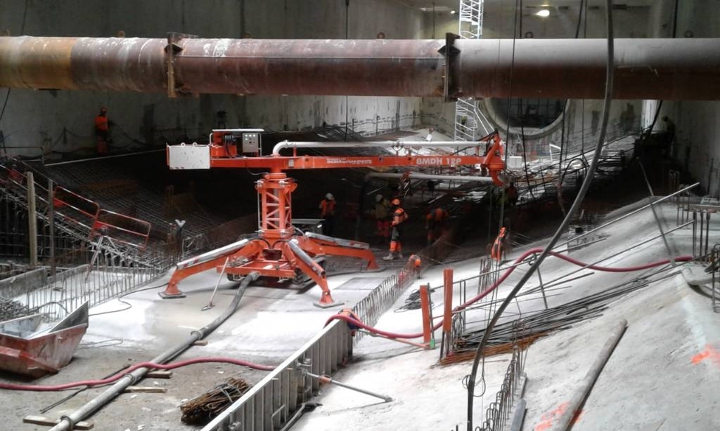 BOOM MAKINA BMDH12 CONCRETE MAST - Pompe à béton - Travaux Publics ...