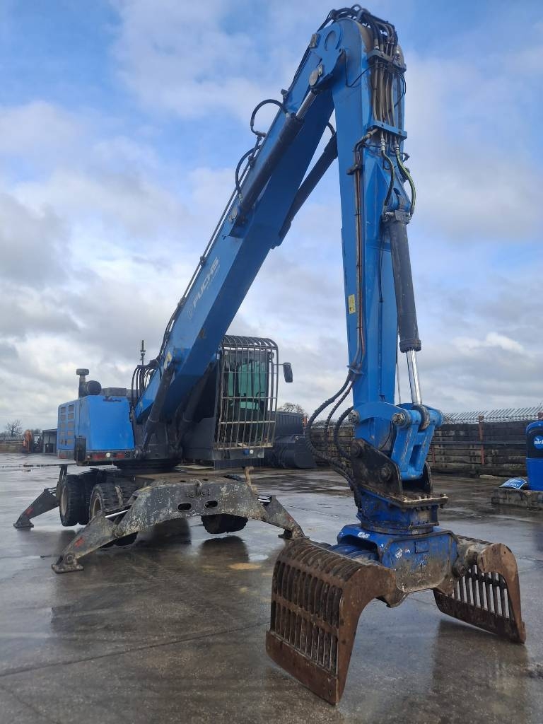 Fuchs MHL 331 - Material Handlers - Construction Equipment - Blue ...