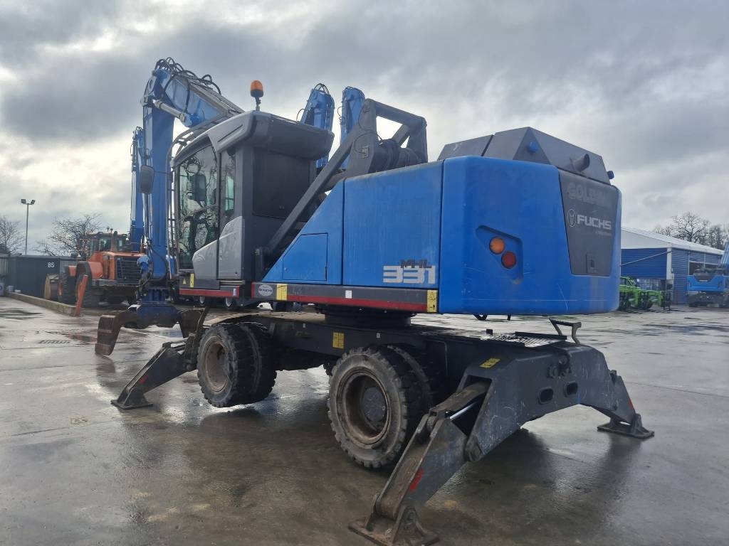 Fuchs MHL 331 - Material Handlers - Construction Equipment - Blue ...