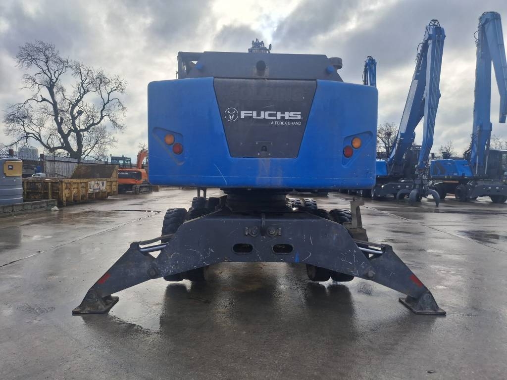 Fuchs MHL 331 - Material Handlers - Construction Equipment - Blue ...