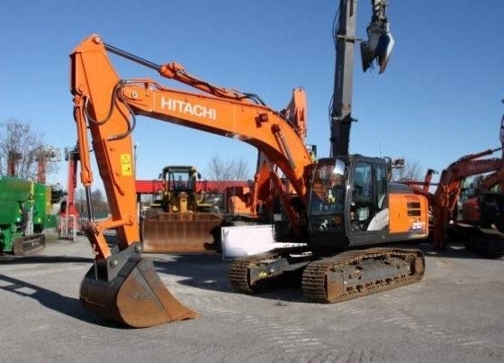 Hitachi ZX 210 LC N-6 - Crawler Excavators - Construction Equipment ...